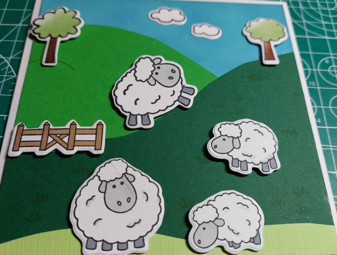 Sheep Greeting Cards - Etsy