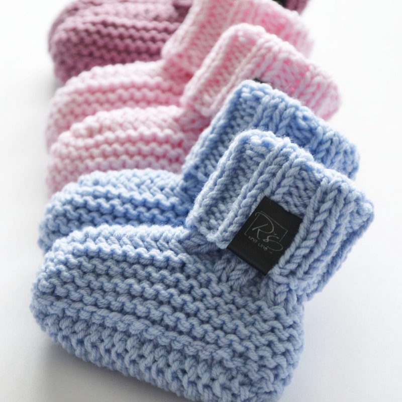 Hand Knit Baby Socks - Etsy