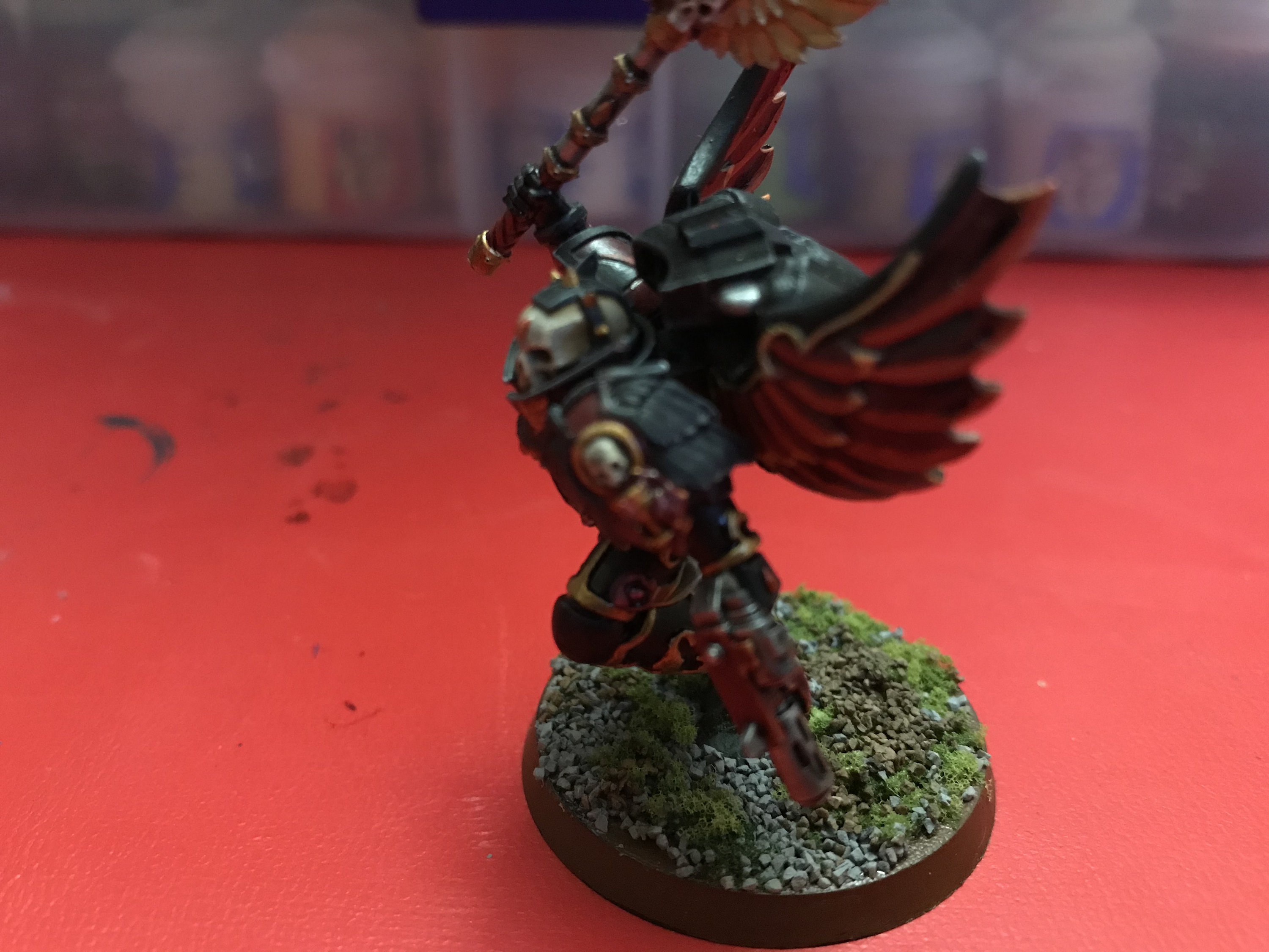 Warhammer 40K Blood Angels Chaplain Con Jump Pack - Etsy España