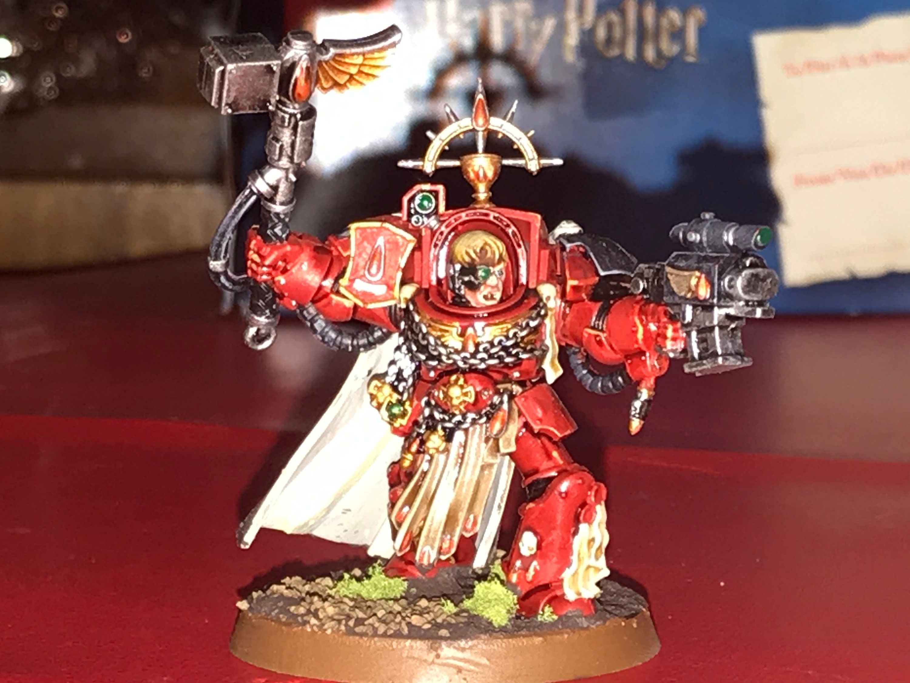Warhammer 40K: Blood Angels Captain in Terminator Amour - Etsy