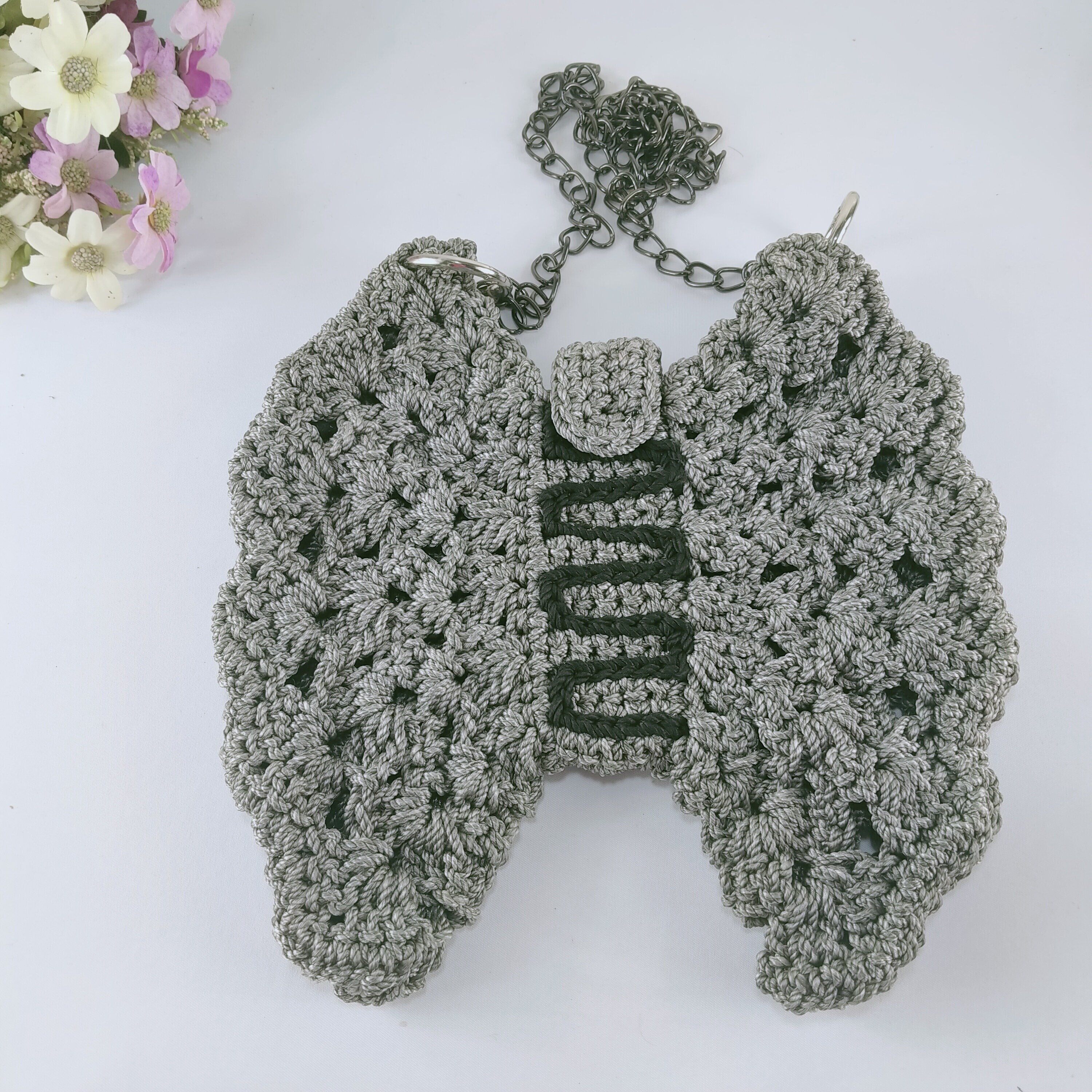 Crochet Bag Pattern, Butterfly Bag Pattern , Tote Bag Pattern, Handbag ...