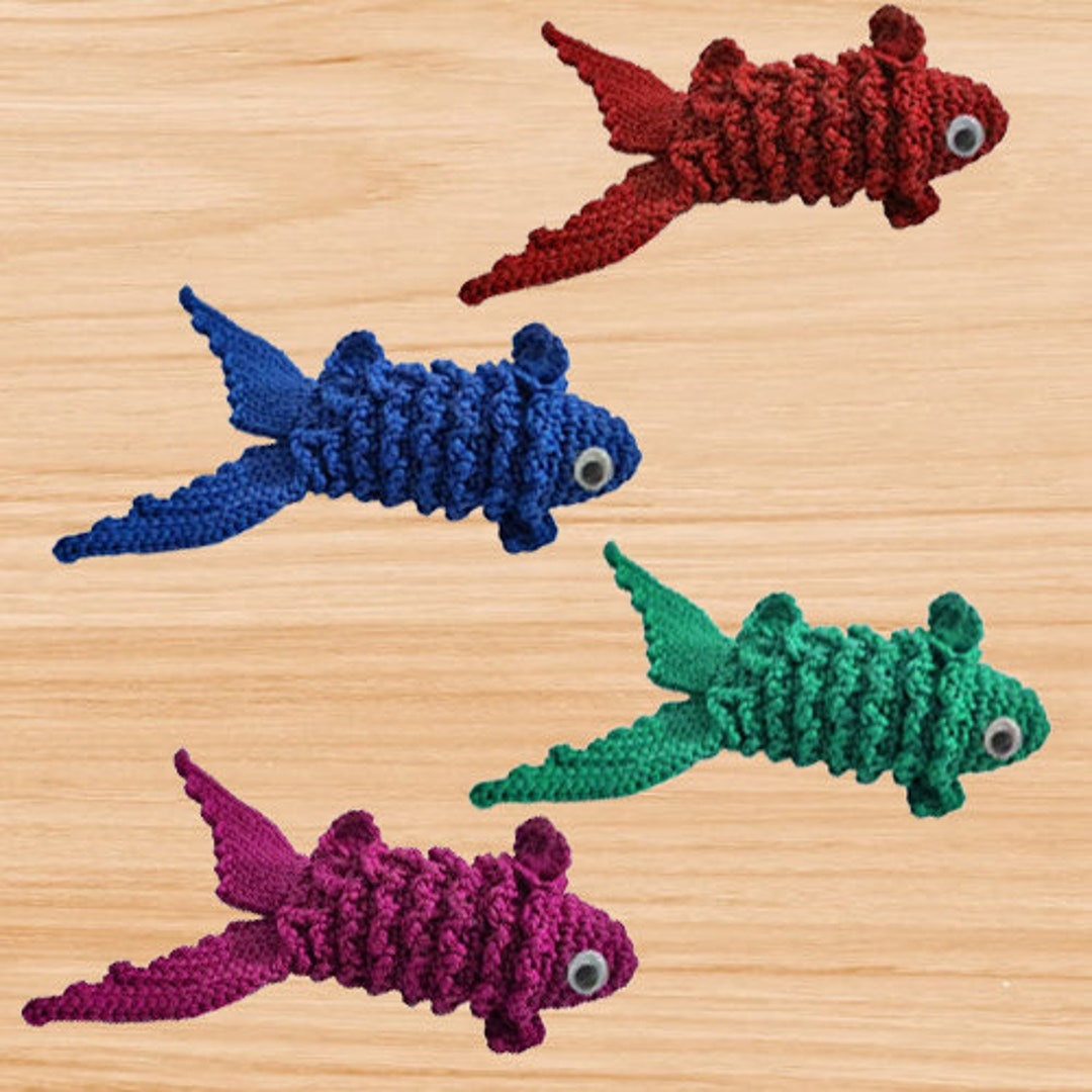 Crochet Fish Amigurumi, Crochet Fish, Amigurumi Sea Animals, Ocean ...