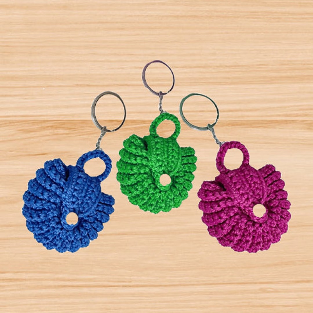 Crochet Bag Keychain Pattern, Crochet Keychain Written Pdf, Instant ...