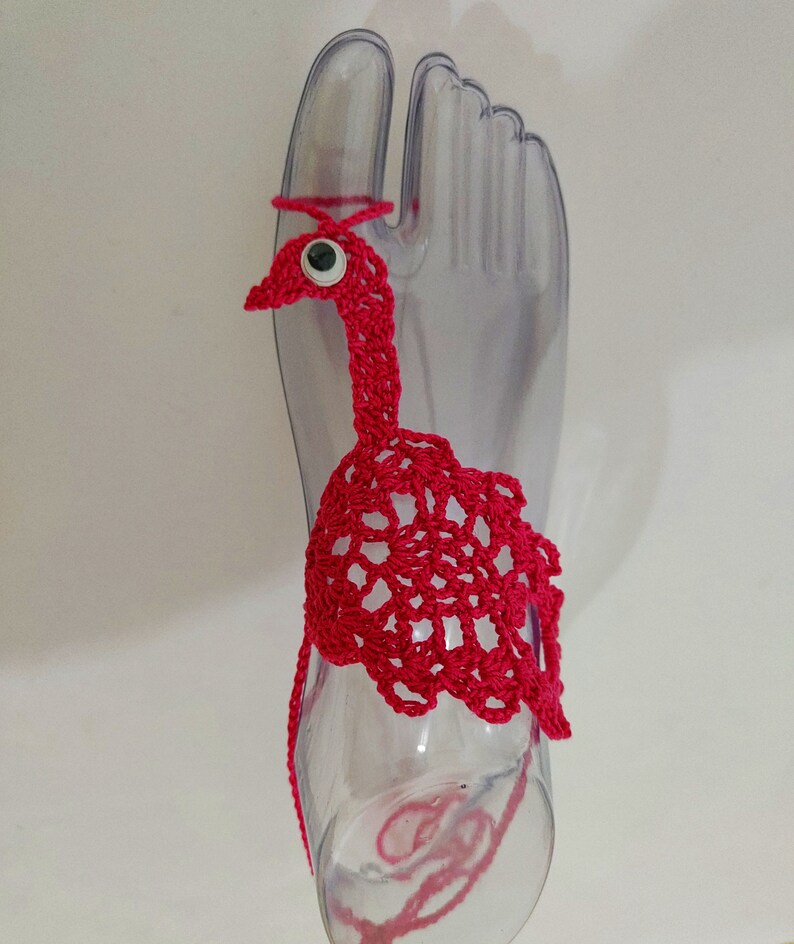 Crochet Duck Barefoot Sandal Pattern Crochet Duck Pattern - Etsy