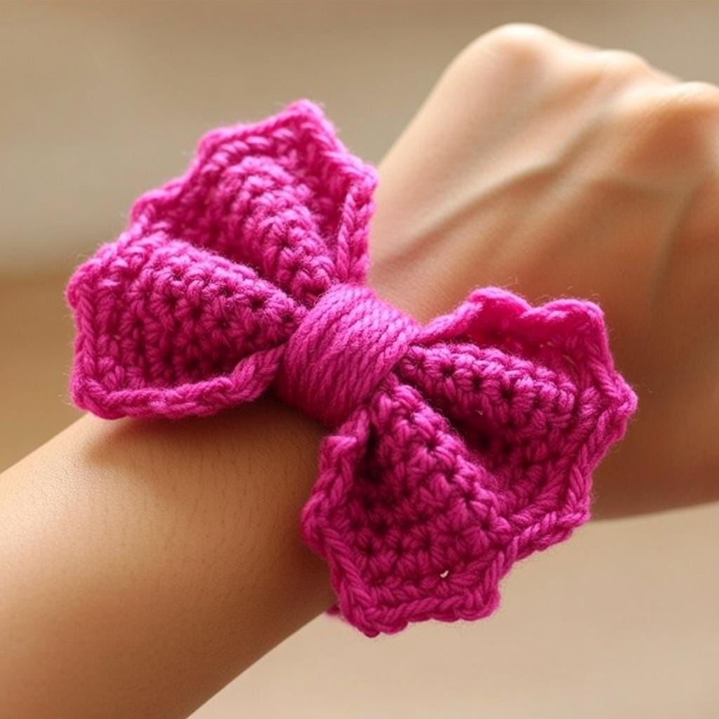 Crochet Bow Pattern: Easy DIY Bow Tie PDF + Video Guide, Handmade ...