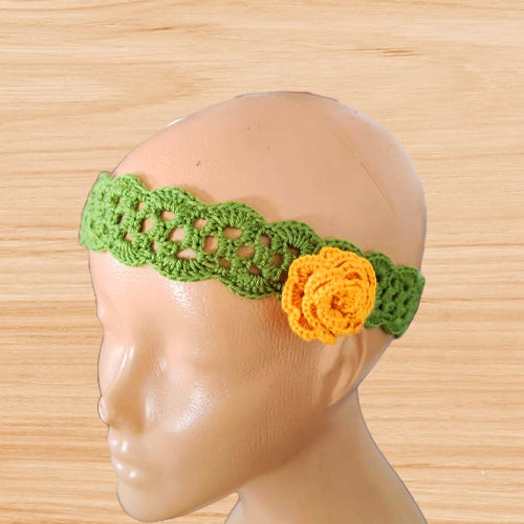 Crochet Headband Pattern, Crochet Ear Warmer Pattern, Crochet Flower ...