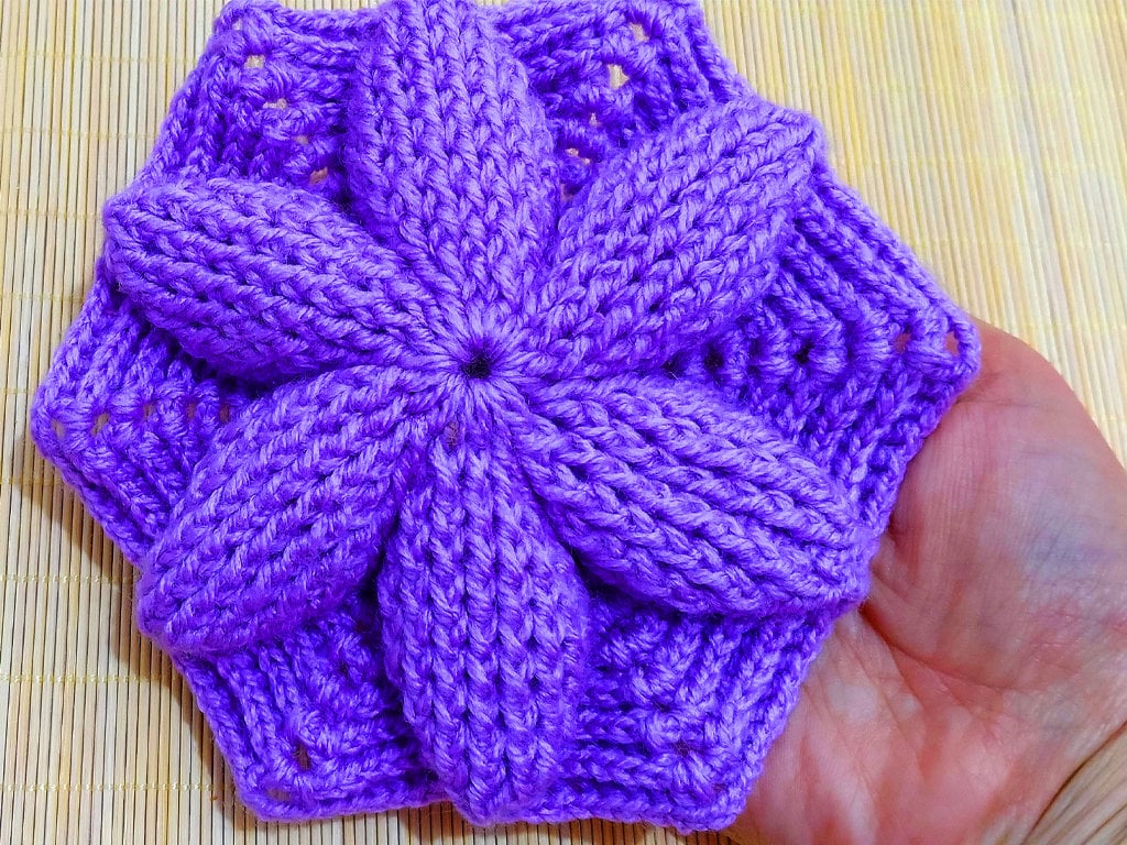 Crochet Hexagon Motif Pattern Crochet Motif Pattern Pdf - Etsy