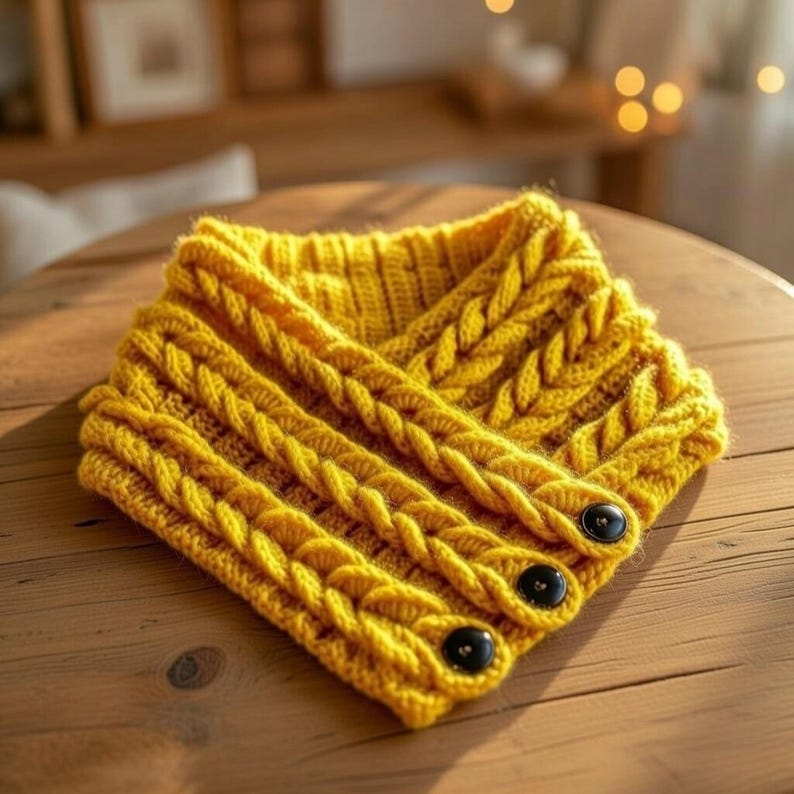 Crochet Scarf Pattern: Braided Cowl Beginner-friendly PDF Pattern ...