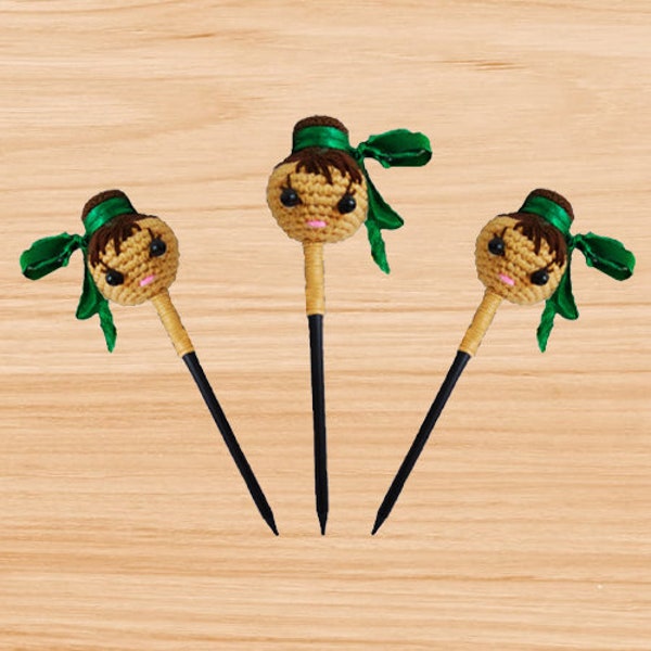 Crochet Pencil Topper - Etsy