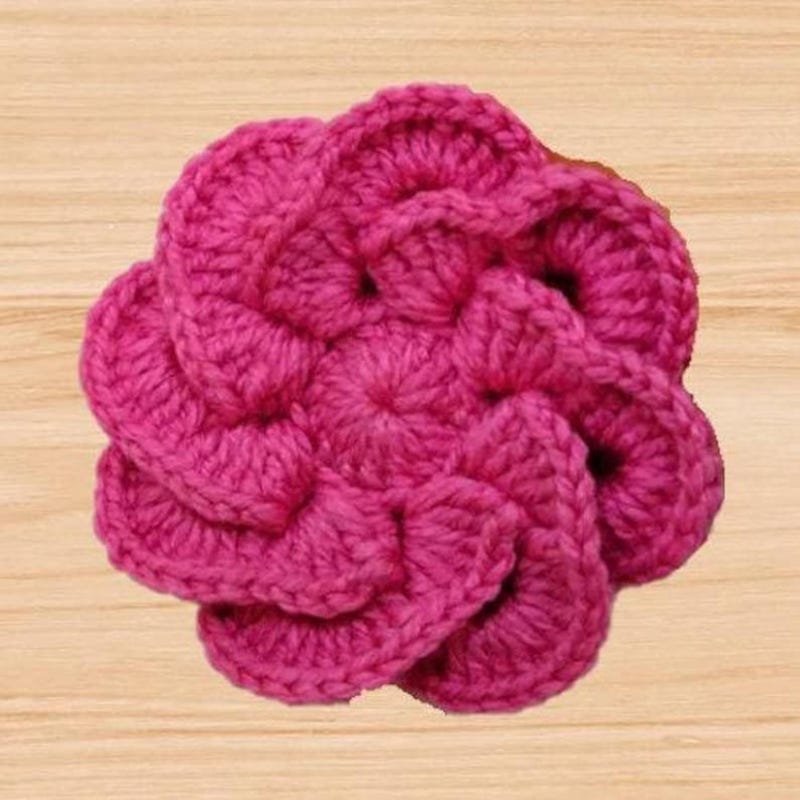 Crochet Brooch Pattern - Etsy
