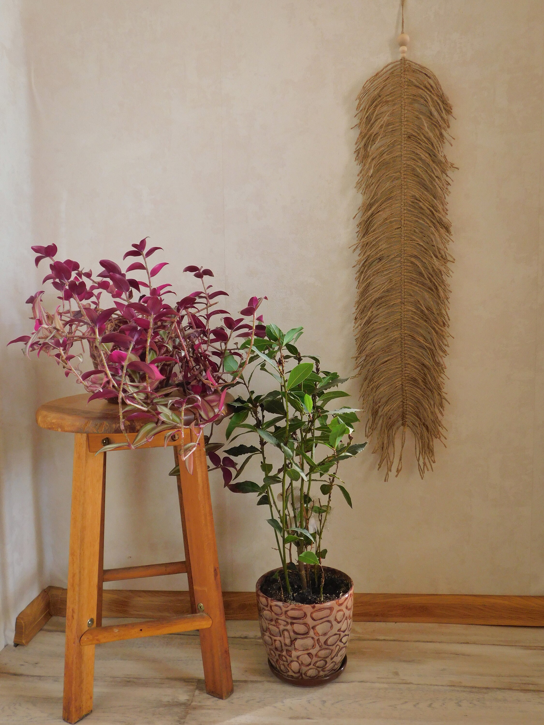 Macrame Feather, Boho Feather, Christmas Thanksgiving, Boho Decor ...