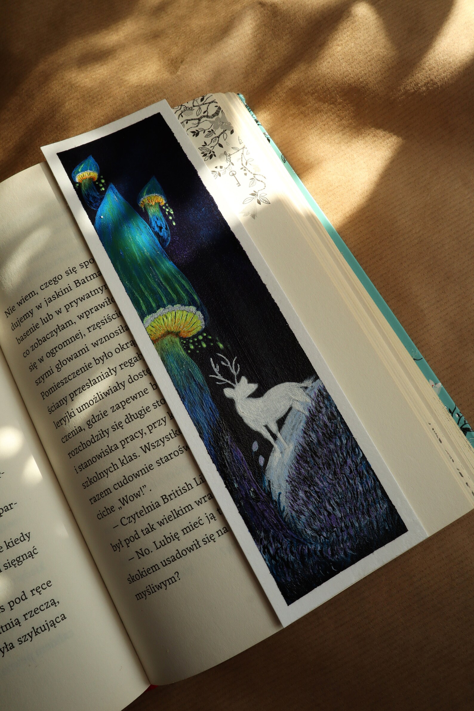 Original bookmark- Hand-painted bookmark- The perfect gift for book ...