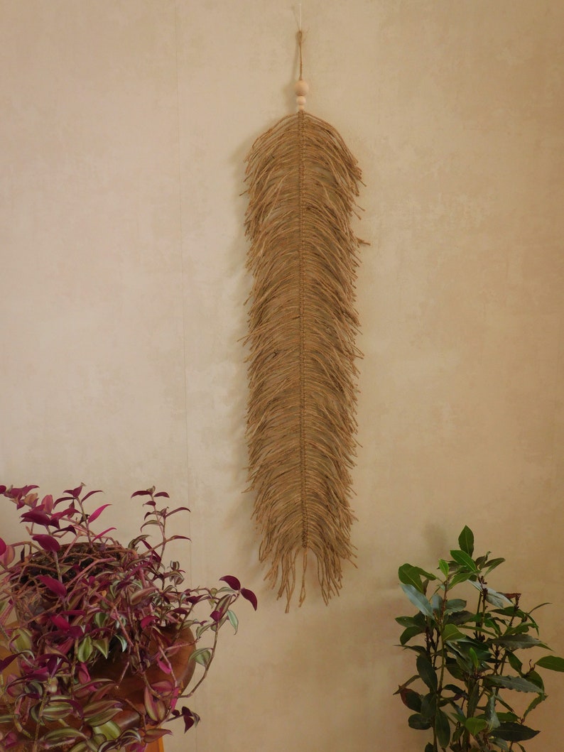 Macrame Feather, Boho Feather, Christmas Thanksgiving, Boho Decor ...