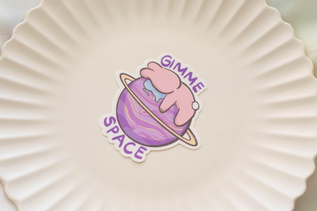 Gimme Space Sticker - Etsy