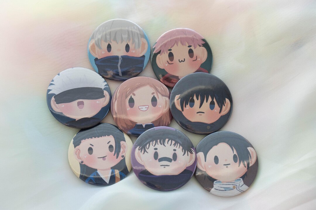Sorcerer 2 Inch Character Buttons - Etsy