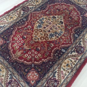 Turkey Small Rug 2x3 , Vintage Wool , Mini Rugs , Handmade Rug Quality ...