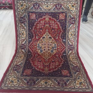 Turkey Small Rug 2x3 , Vintage Wool , Mini Rugs , Handmade Rug Quality ...