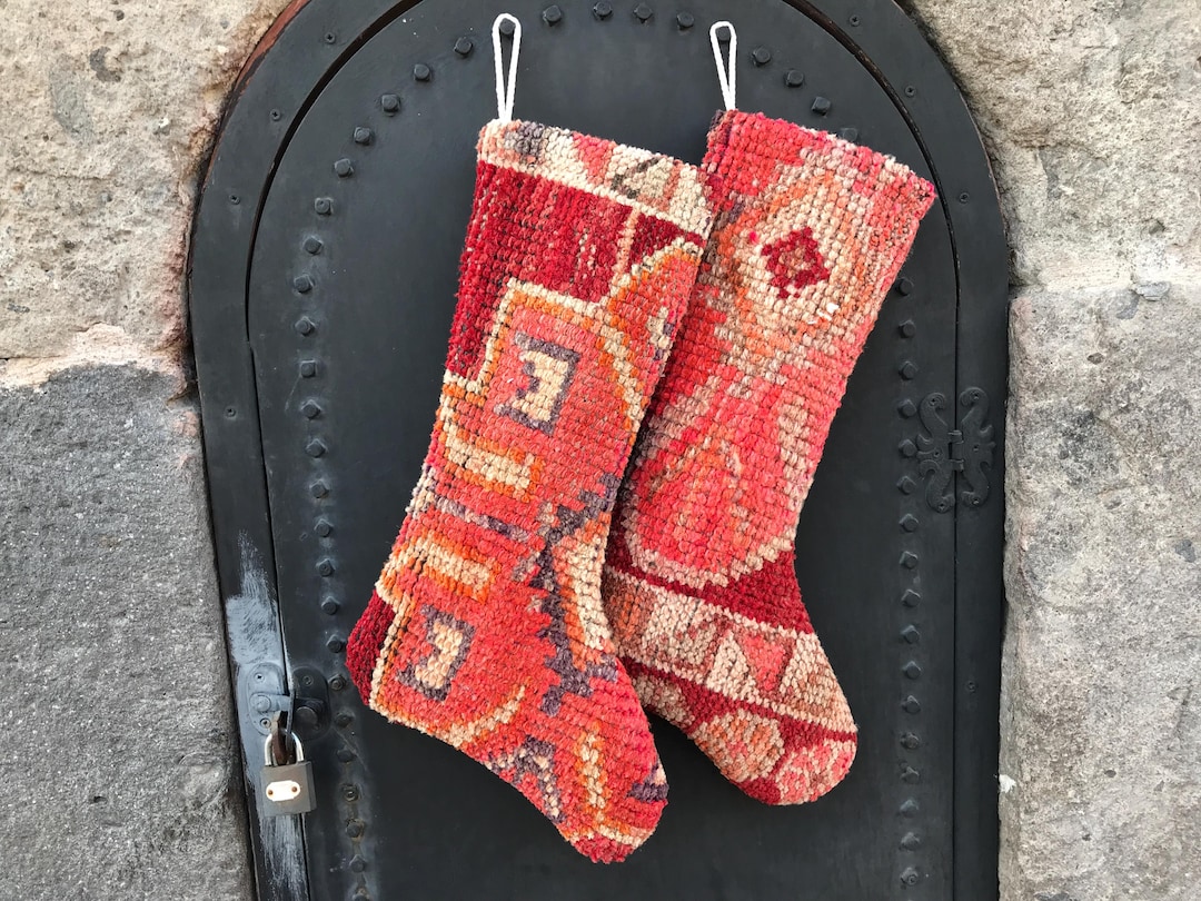 Buy Excellent Stockink, Twins Sock, Christmas Decor Twin Sock, Herki ...