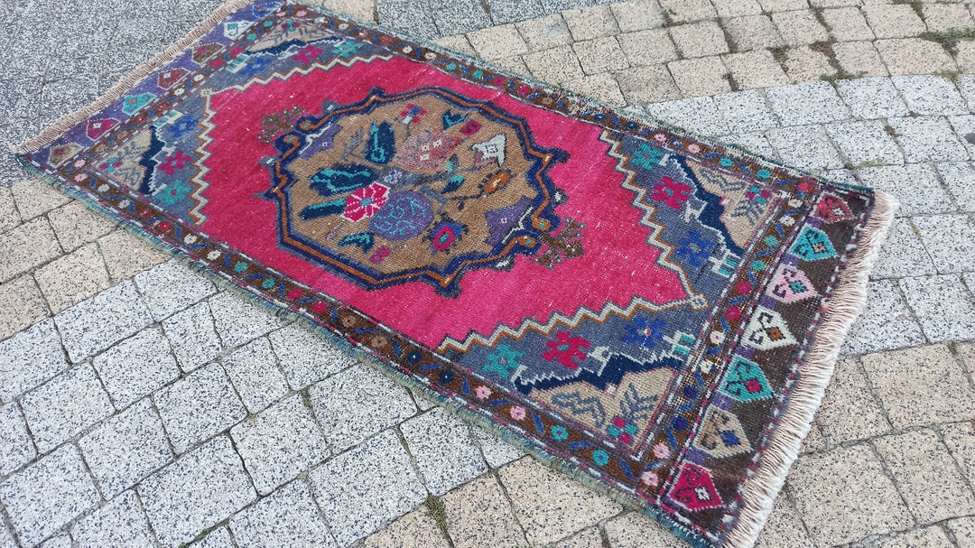 Turkish Rug / Hand Made Doormat / Turkey Door Mat / Wool Rug Small ...