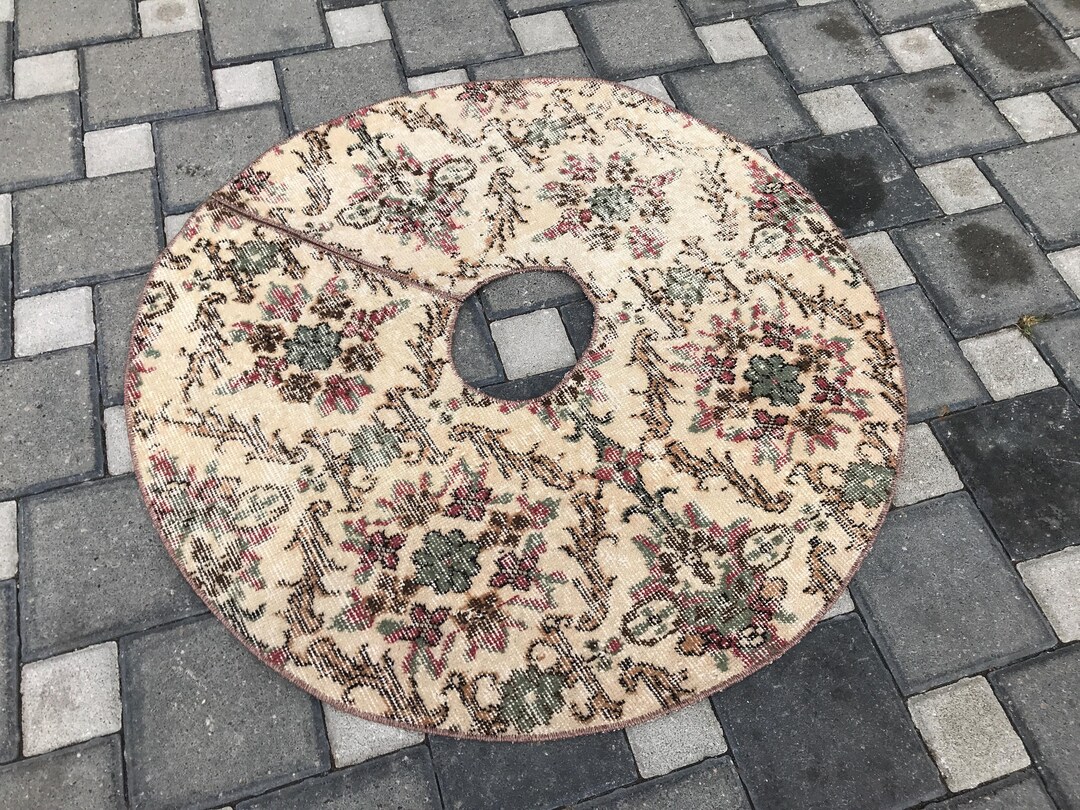 40 İnches Vintage Handmade Tree Skirt: Boho Decor( MEDİUM) - Etsy