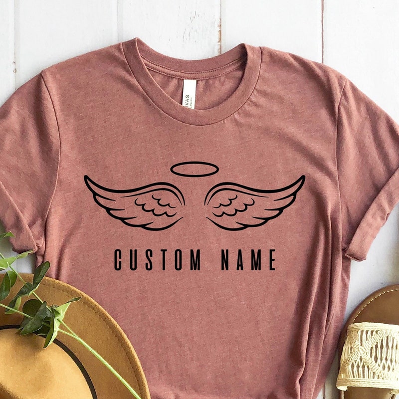 Angel Wings Shirt Graphic - Etsy