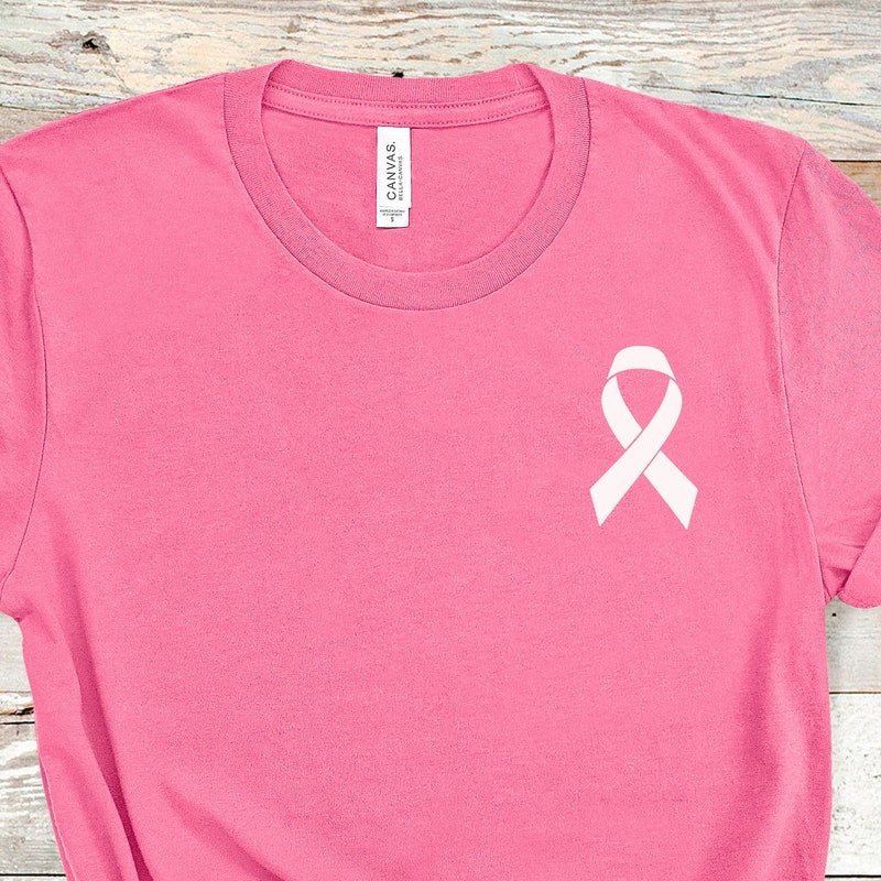 Breast Cancer Pink Clothing Etsy