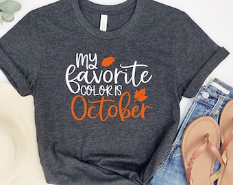 Favorite Color Shirt - Etsy
