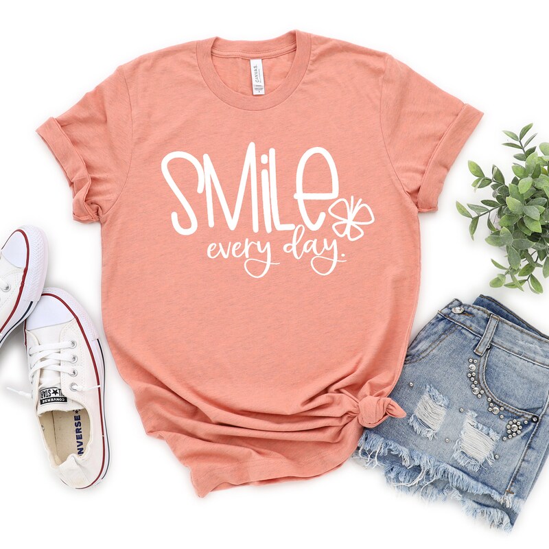 Smile Tshirt - Etsy