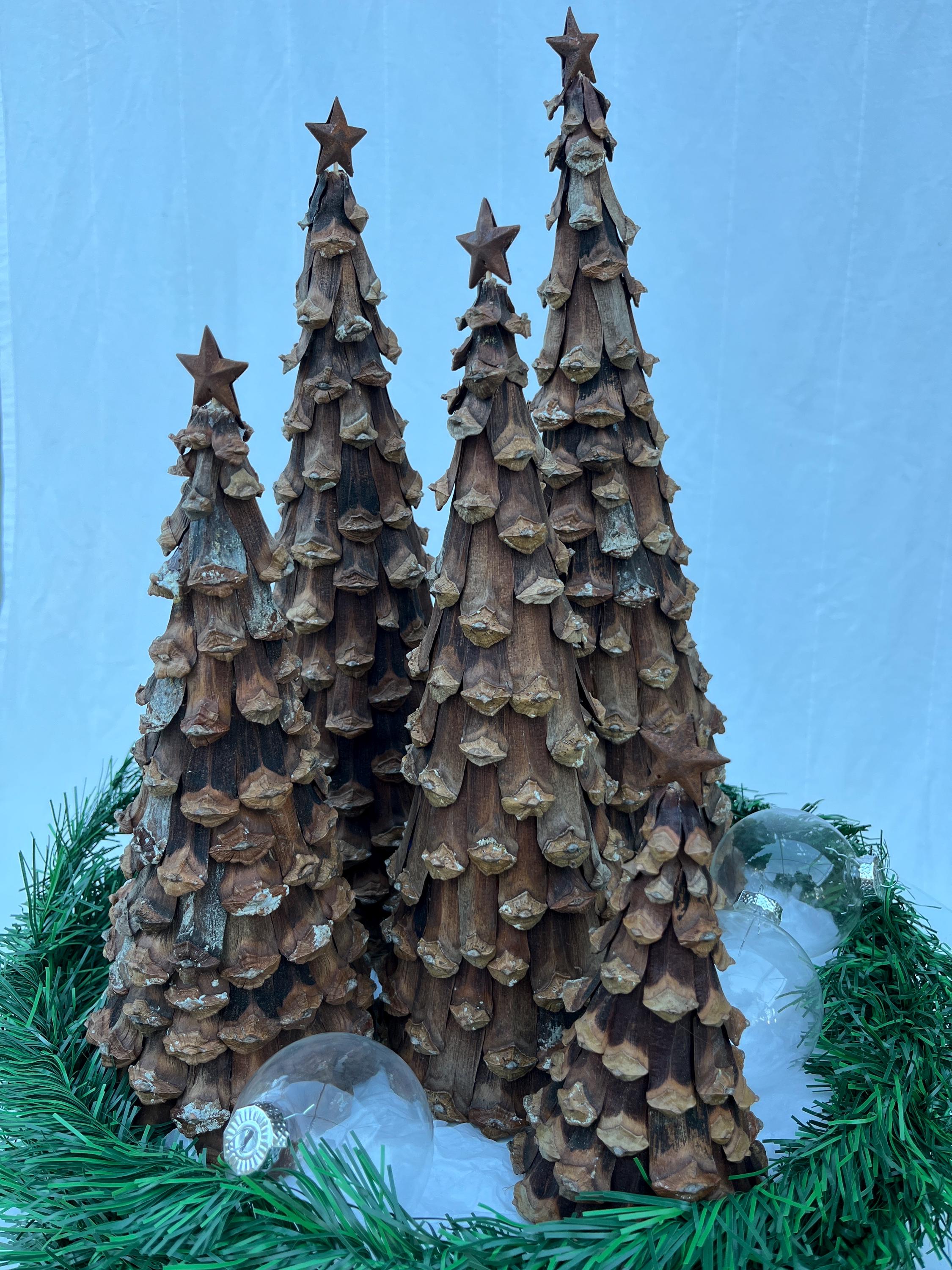 Pinecone Christmas Tree Handmade Decor Holiday Centerpiece Rustic ...