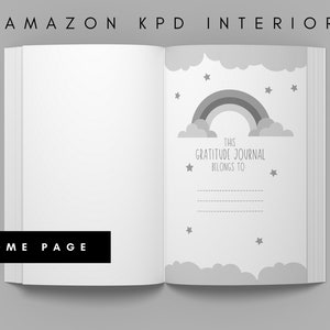 Daily Gratitude Journal for Kids 6x9 Inches with Bleed 120 Total Pages ...