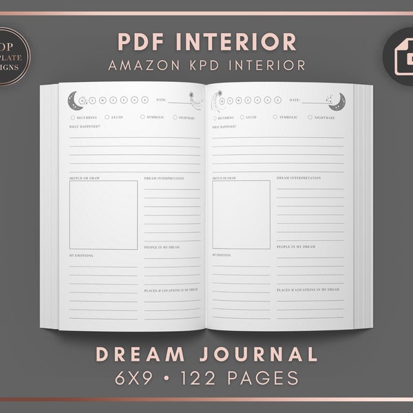 Dream Journal - Etsy