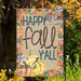 Digital Download, Happy Fall Y'all Garden Flag Design, Flag Design ...