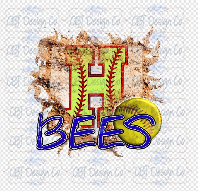 Digital Download Team Softball Design School Spirit Design | Etsy