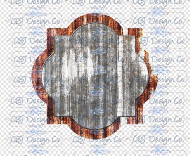 Digital Download for Sublimation Rusty Tin Welcome Design for | Etsy