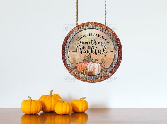 Digital Download for Sublimation Fall Design Fall Round | Etsy