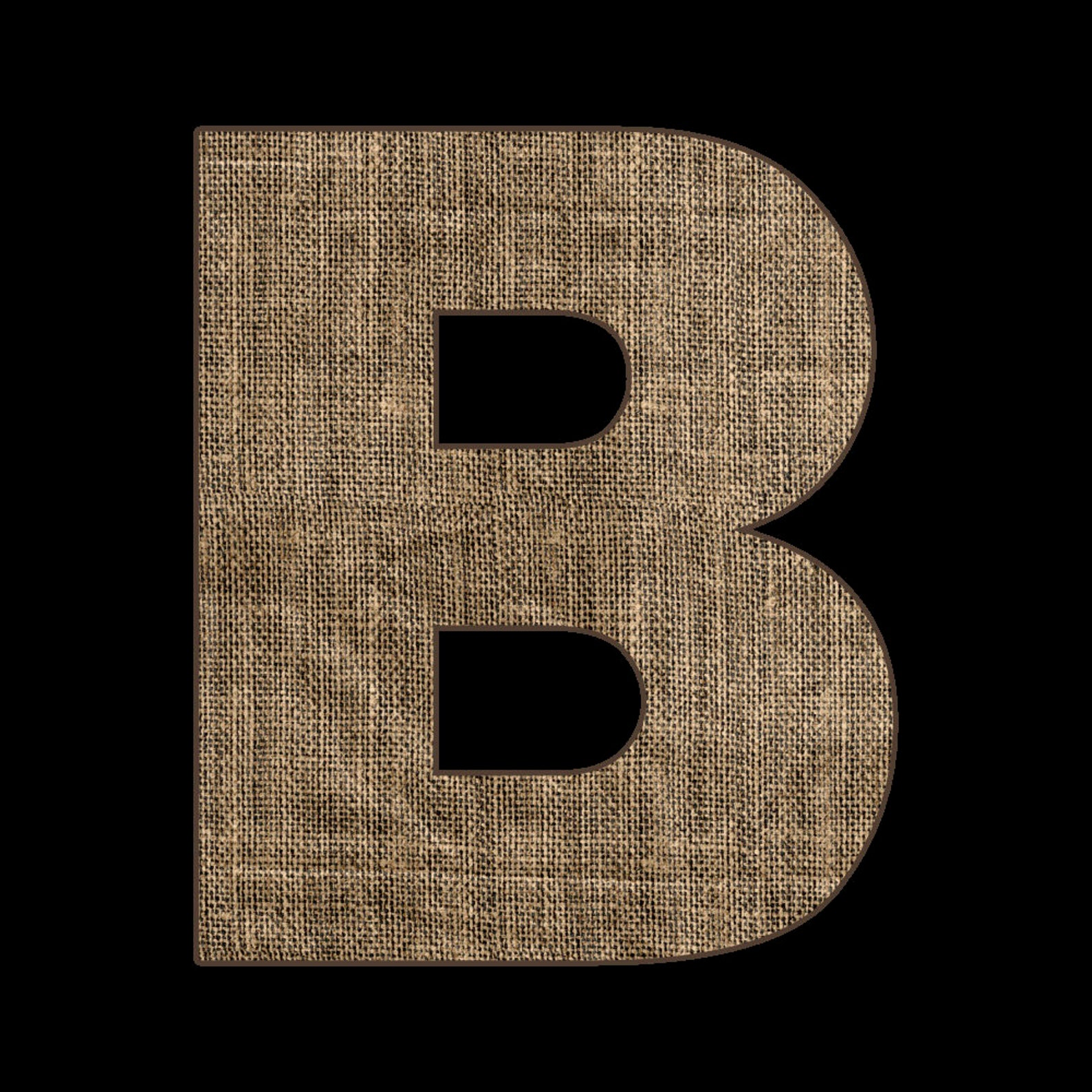 Digital Download Burlap Alphabet Burlap Numbers PNG for - Etsy