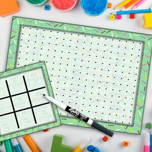 Digital Download for Sublimation, 3 Board Game Designs, Dot to Box Game ...