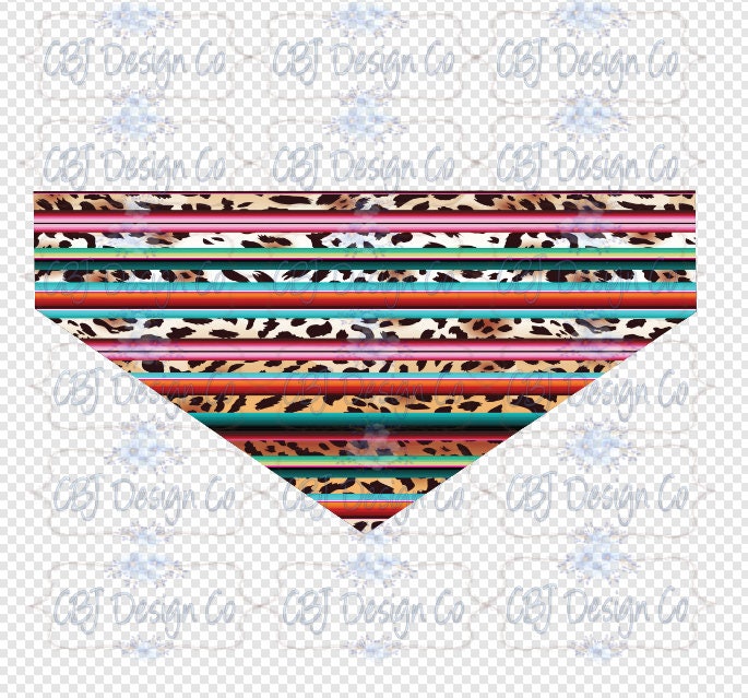 Digital Download for Sublimation Animal Serape Dog Bandana - Etsy