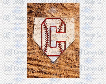 Baseball Letter C - Etsy