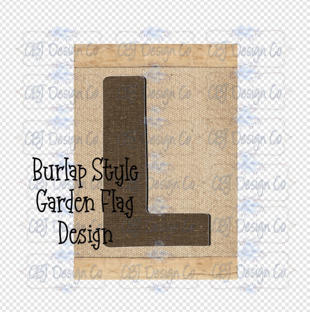Digital Download for Sublimation Letter J Garden Flag Design - Etsy