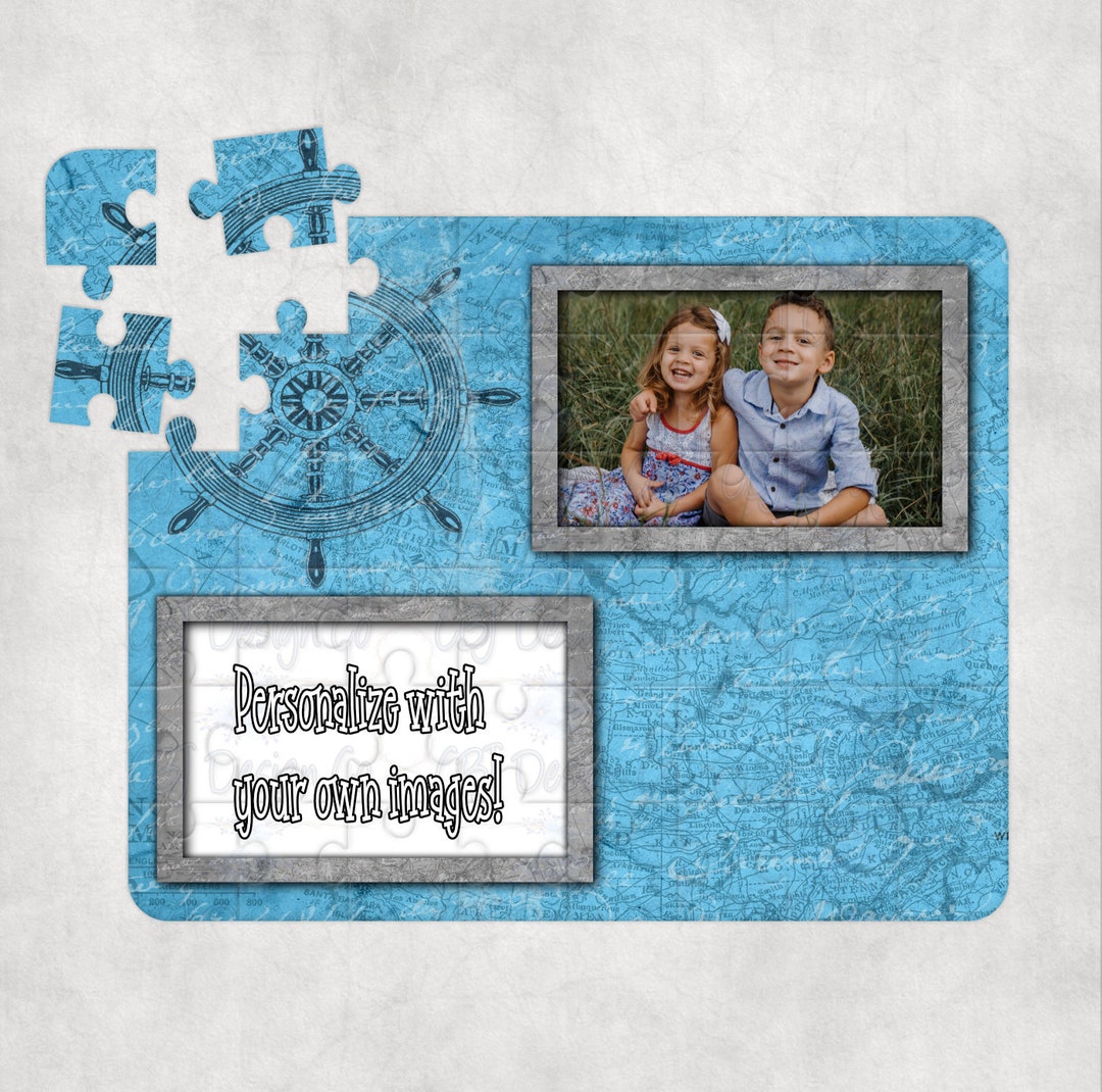 Digital Download for Sublimation, Picture Puzzle Design, Photo Puzzle ...