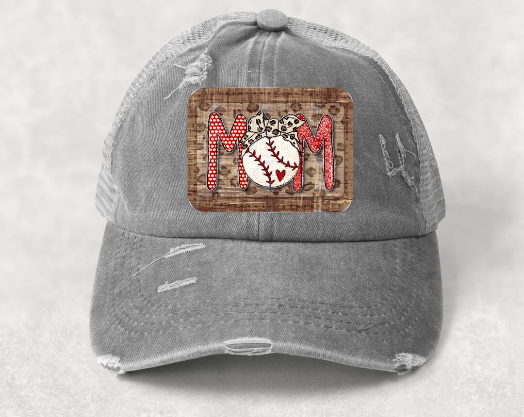 Digital Download for Sublimation, Rectangle Hat Patch Design, Baseball ...