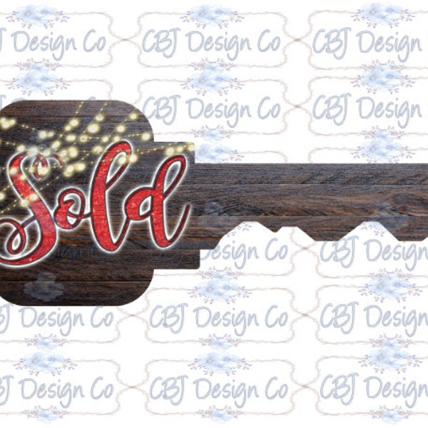 Sold Key Sign - Etsy