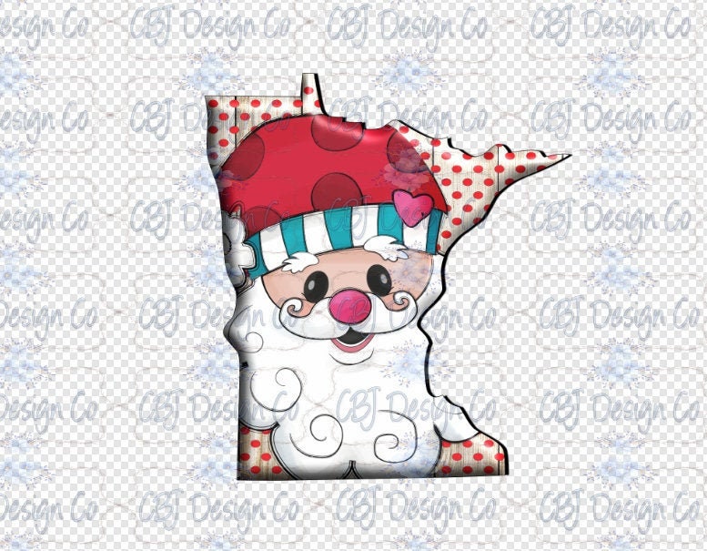 Digital Download Minnesota Design Minnesota Christmas Design | Etsy