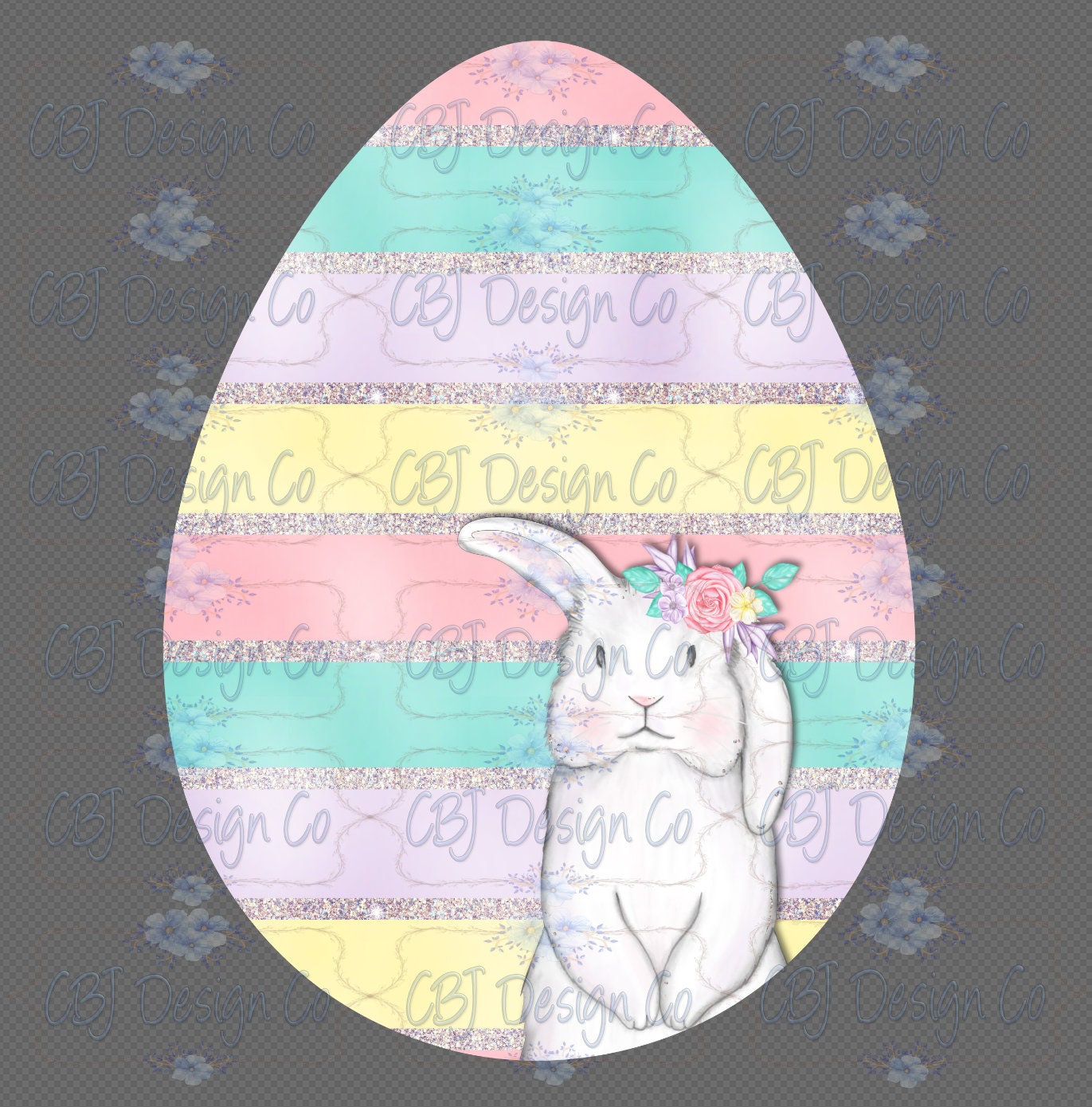 Digital Download for Sublimation Easter Bunny Design Easter - Etsy
