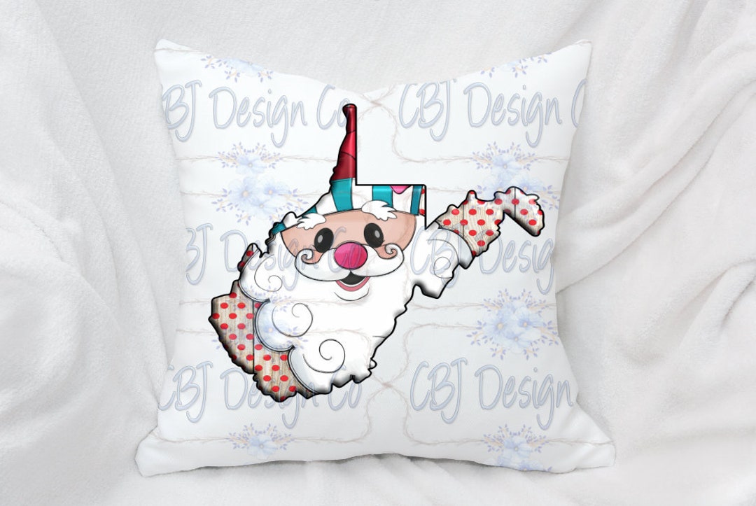 Digital Download, West Virginia Design, West Virginia Christmas Design ...