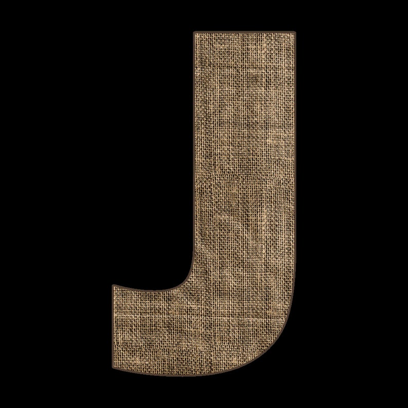 Digital Download Burlap Alphabet Burlap Numbers PNG for - Etsy