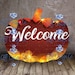 Welcome Sign, Digital Download, Fall Design, Welcome Fall Design ...