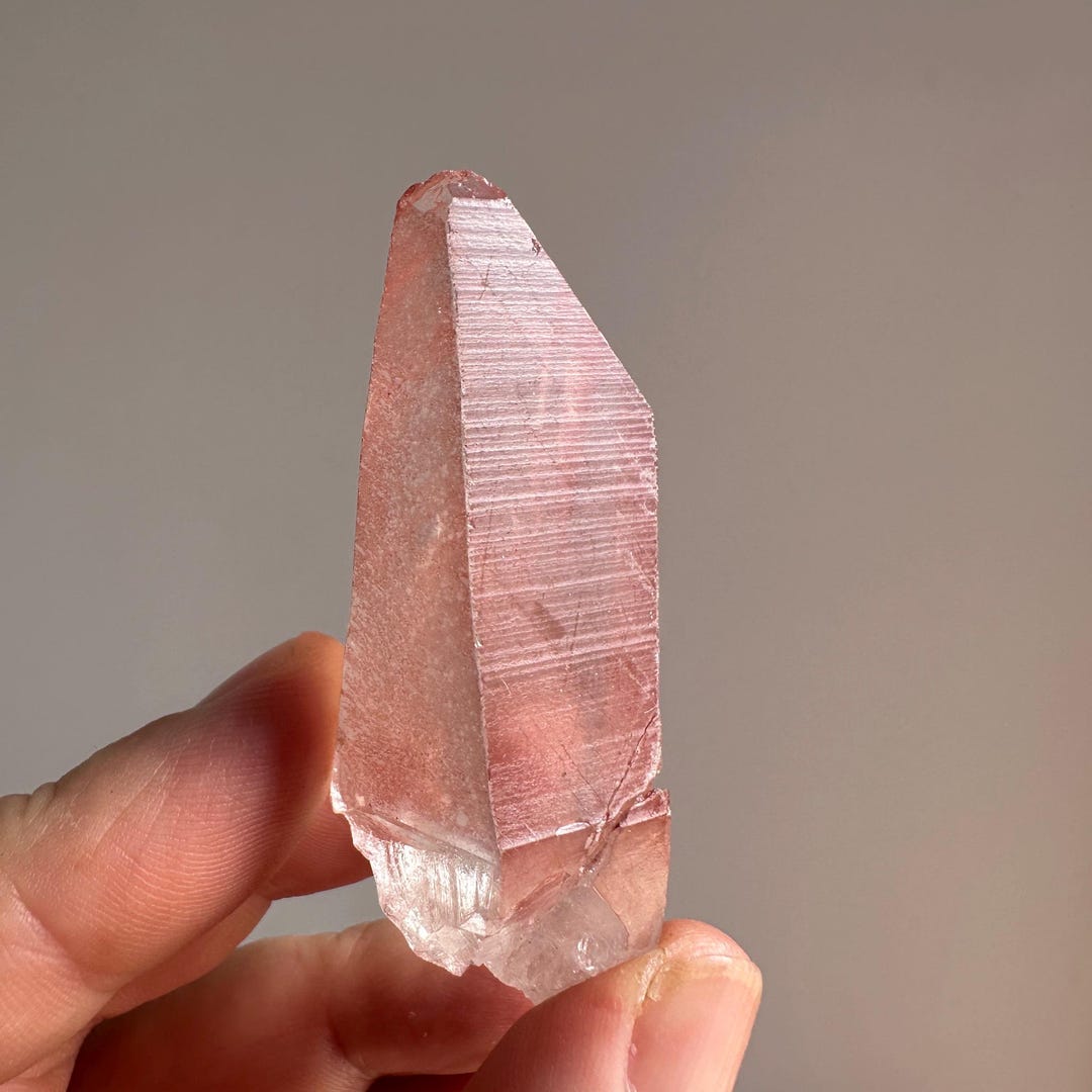 Scarlett Rose Lemurian Quartz, Scarlett Temple, Lemurian Crystal, Pink ...