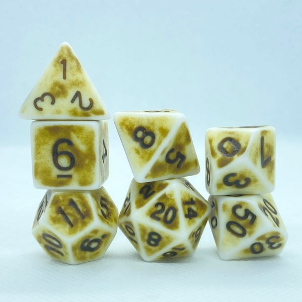 Bone Dice - Etsy